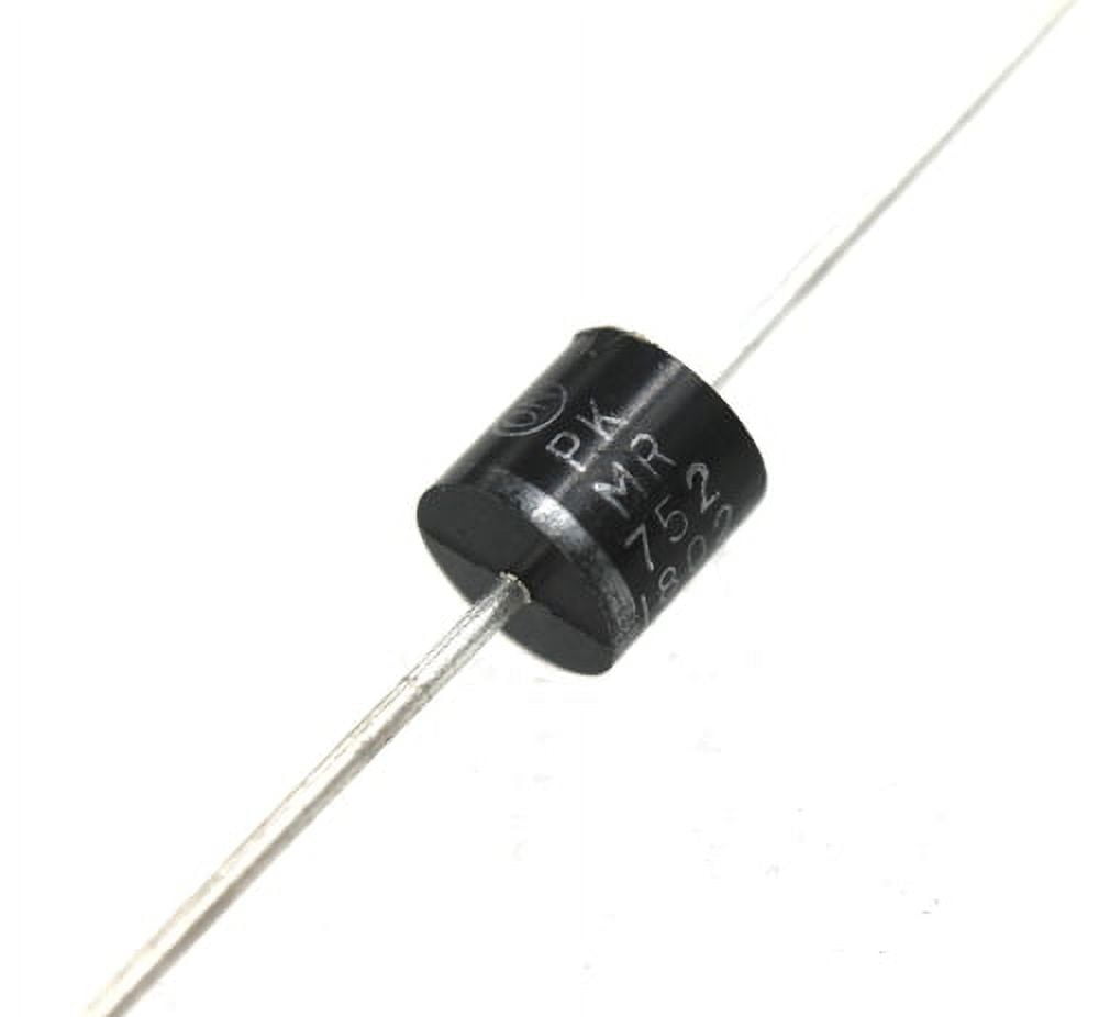 MR752 High Current Lead Mounted Rectifier, 6A., 200v - Walmart.com