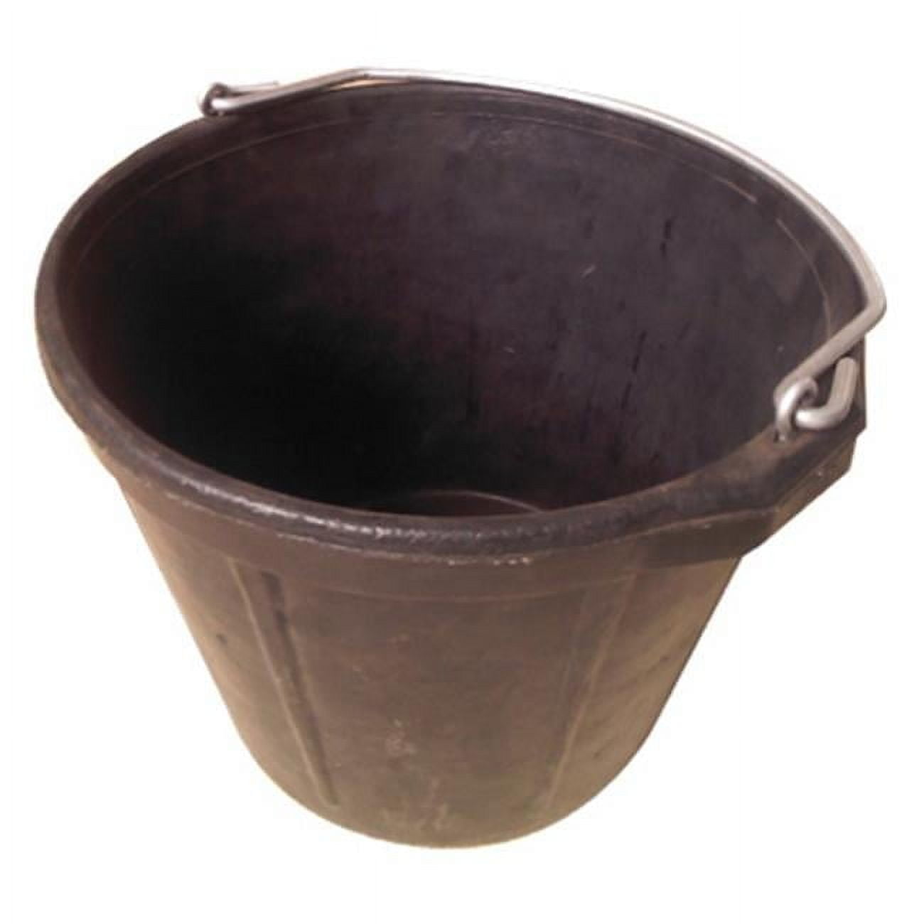 MR8QR-BUCK-BLK 8 Quart Rubber Bucket - Walmart.com