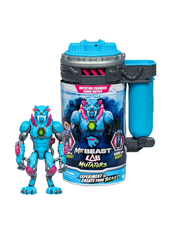 Mr. Beast Action Figures in Mr. Beast Lab - Walmart.com
