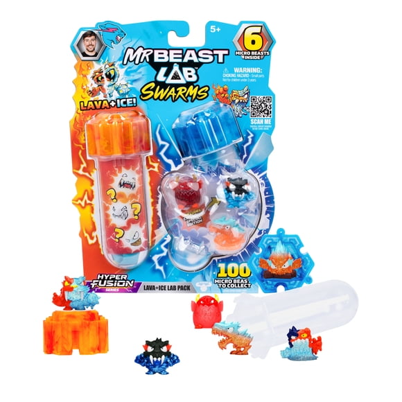 Mr. Beast Action Figures in Mr. Beast Lab - Walmart.com