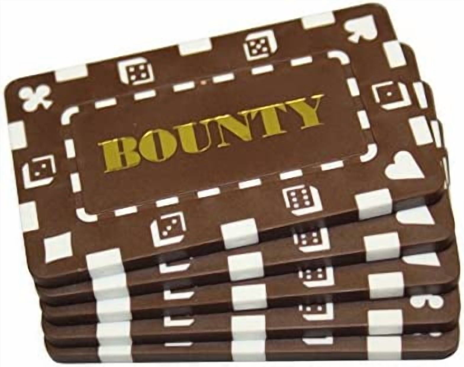MRC 5 Pcs Rectangular Poker Chips Plaques Bounty Brown$$Garden & Patio ...