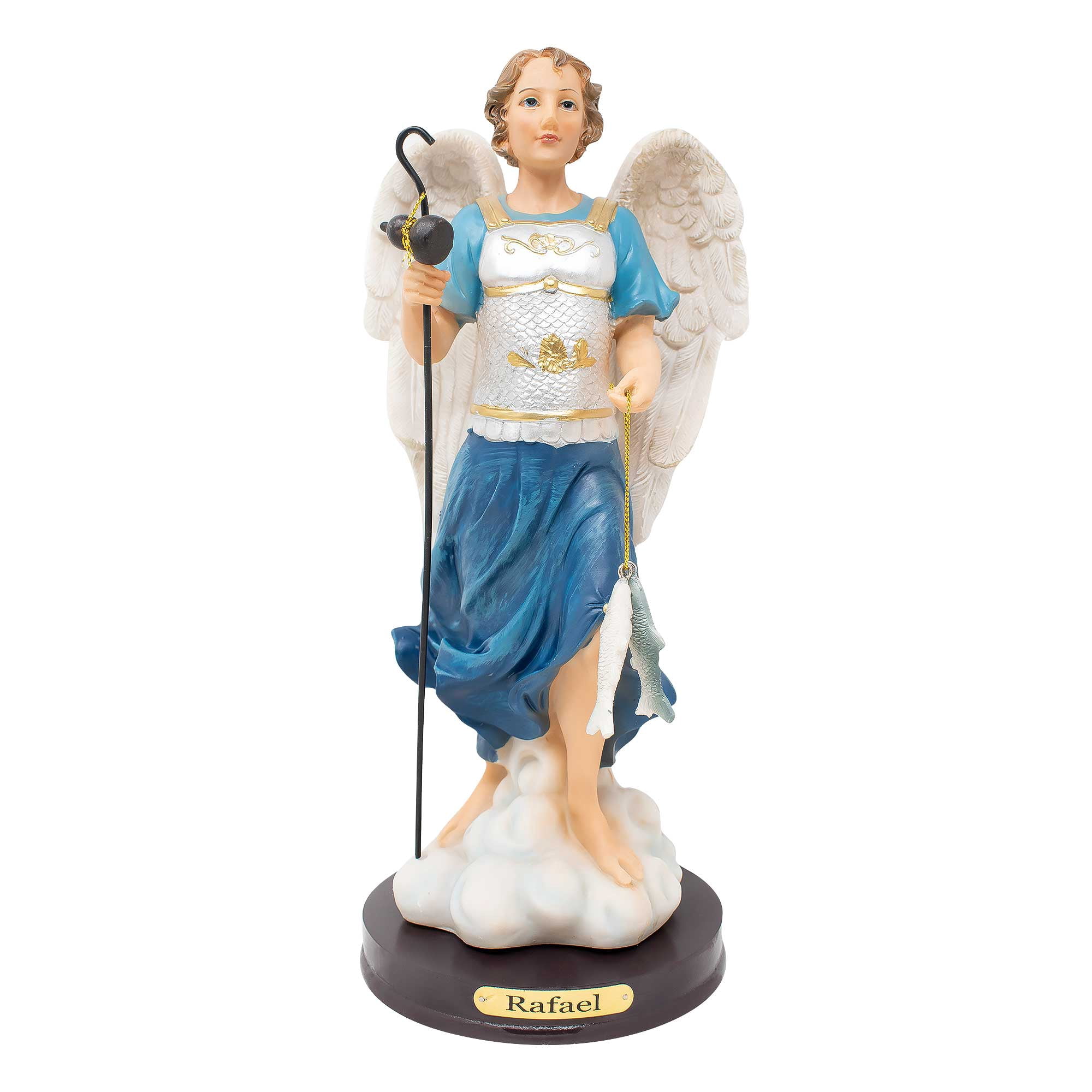 MRCJSales Archangel St. Rafael Statue – Beautiful Religious Gift ...