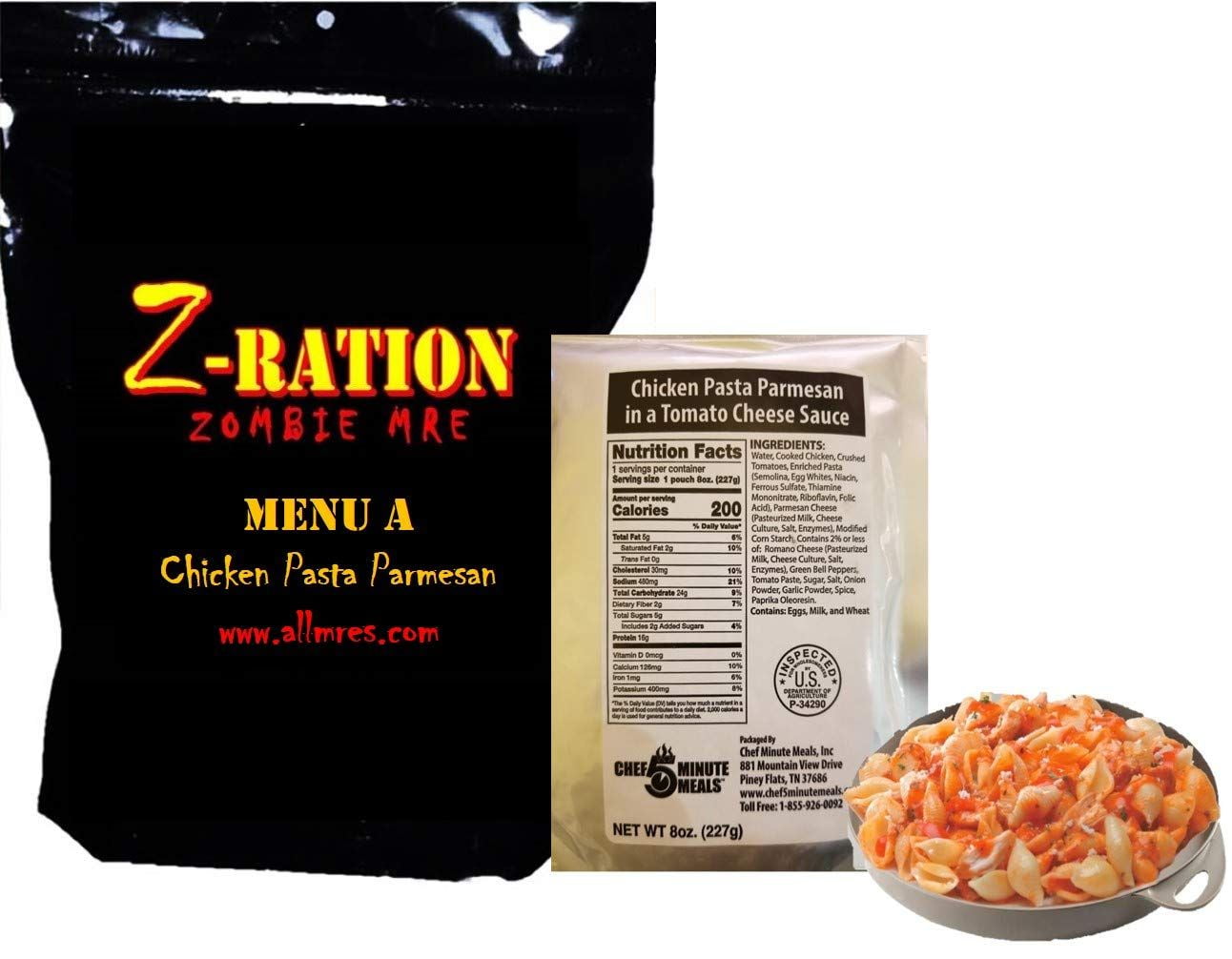 MRE Meal Ready to Eat - Long Term Food Storage - Walmart.com