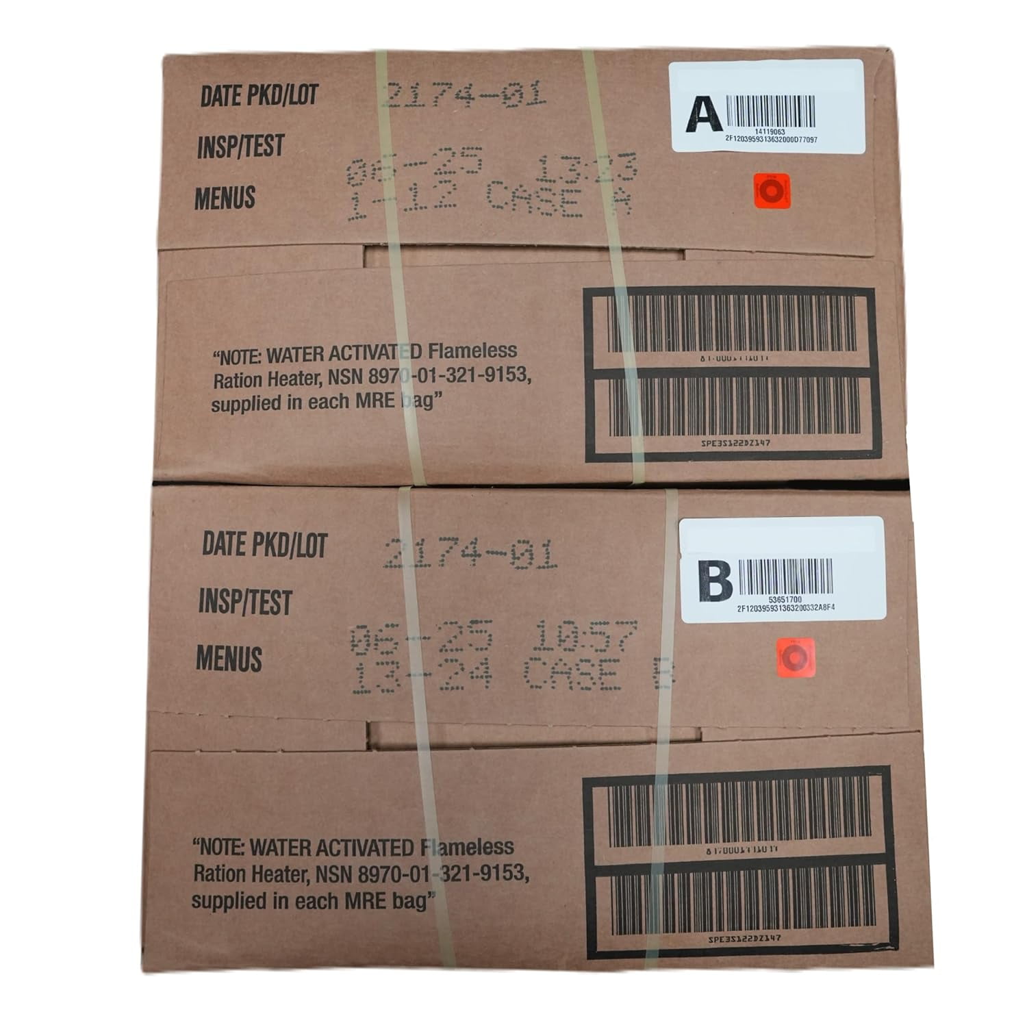 Waystar Enterprise MRE Meals Ready to Eat 12-Pack, Long Shelf Life ...