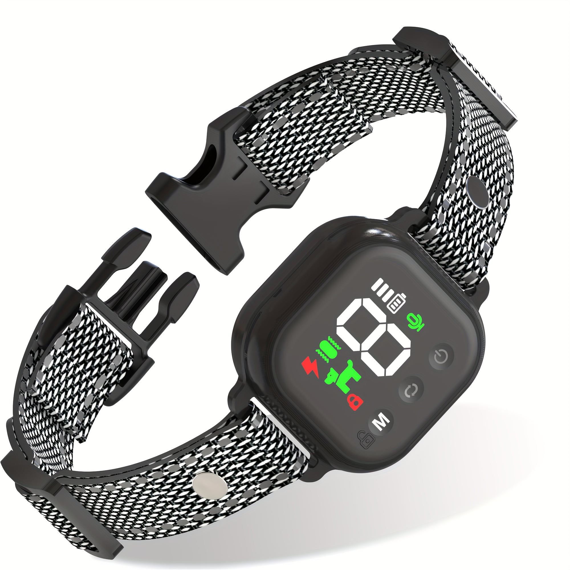 MRH Smart Training Dog Collar - Touch Screen Beep Vibration & Safe ...
