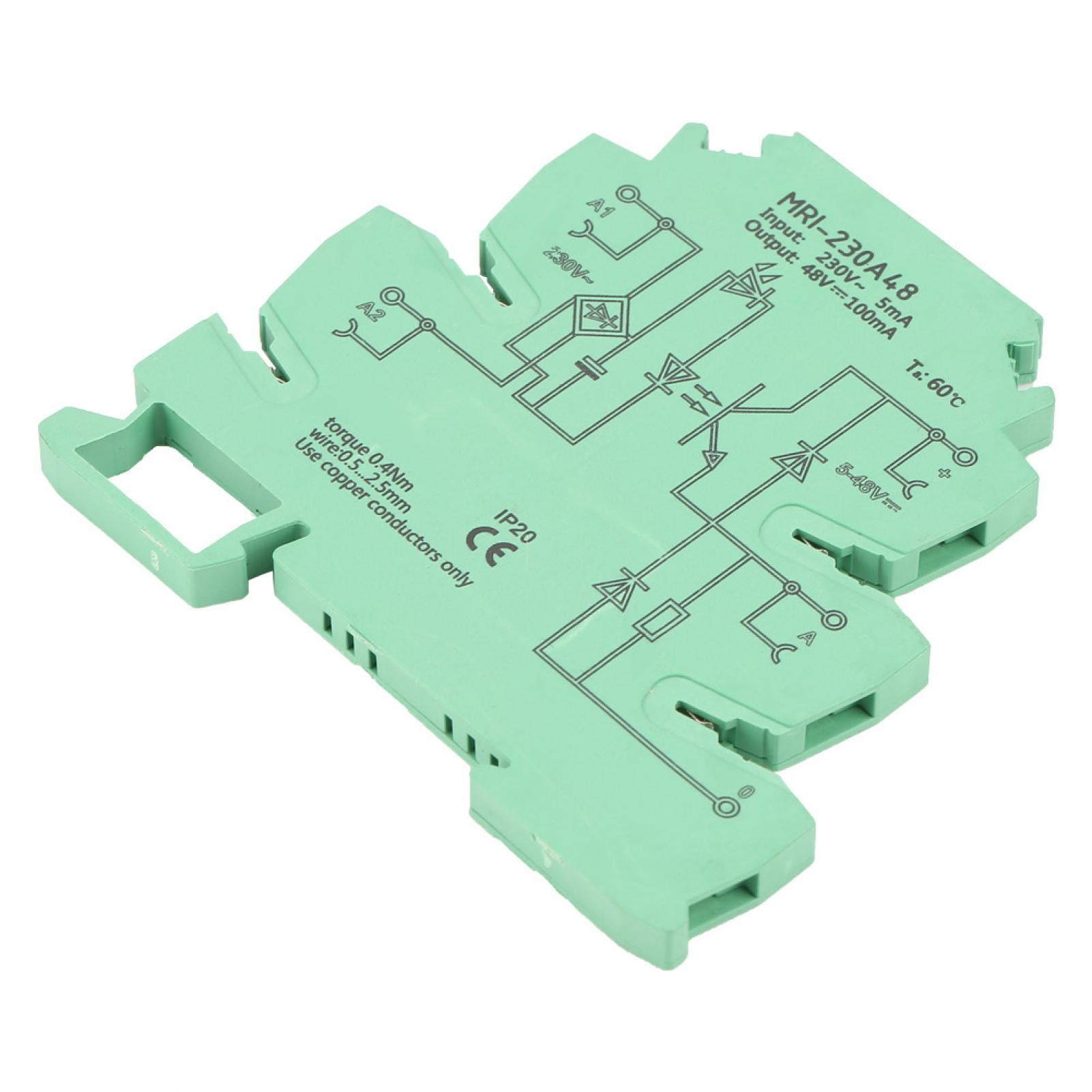 MRI-230A48 6.2mm Ultra Thin Coupling Isolation Protection PLC Relay ...