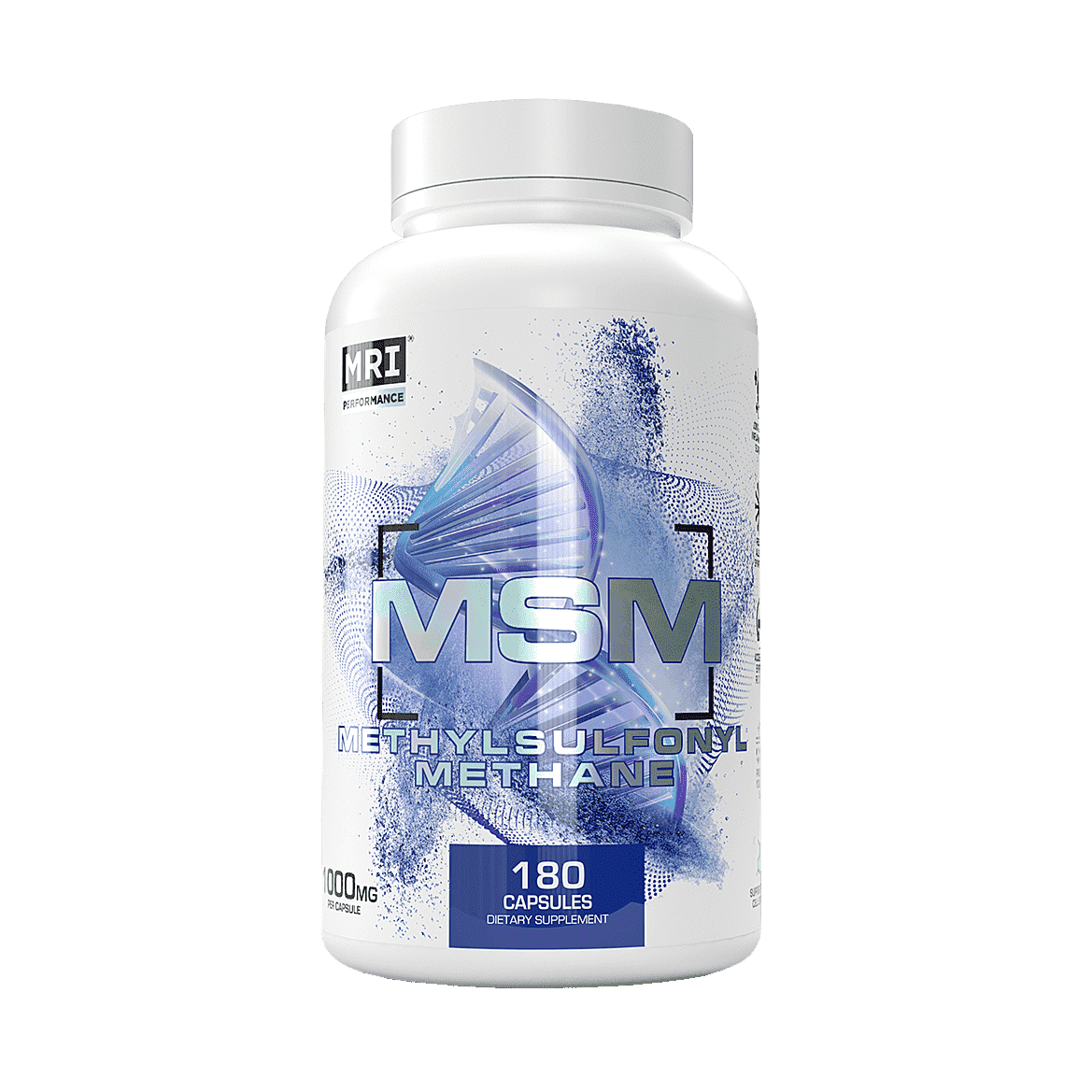 MRI Performance MSM Supplement 1000mg 180 Capsules - Walmart Business ...