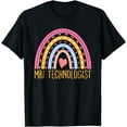 MRI Radiology Radiologic Rainbow Technologist MRI Tech T-Shirt ...