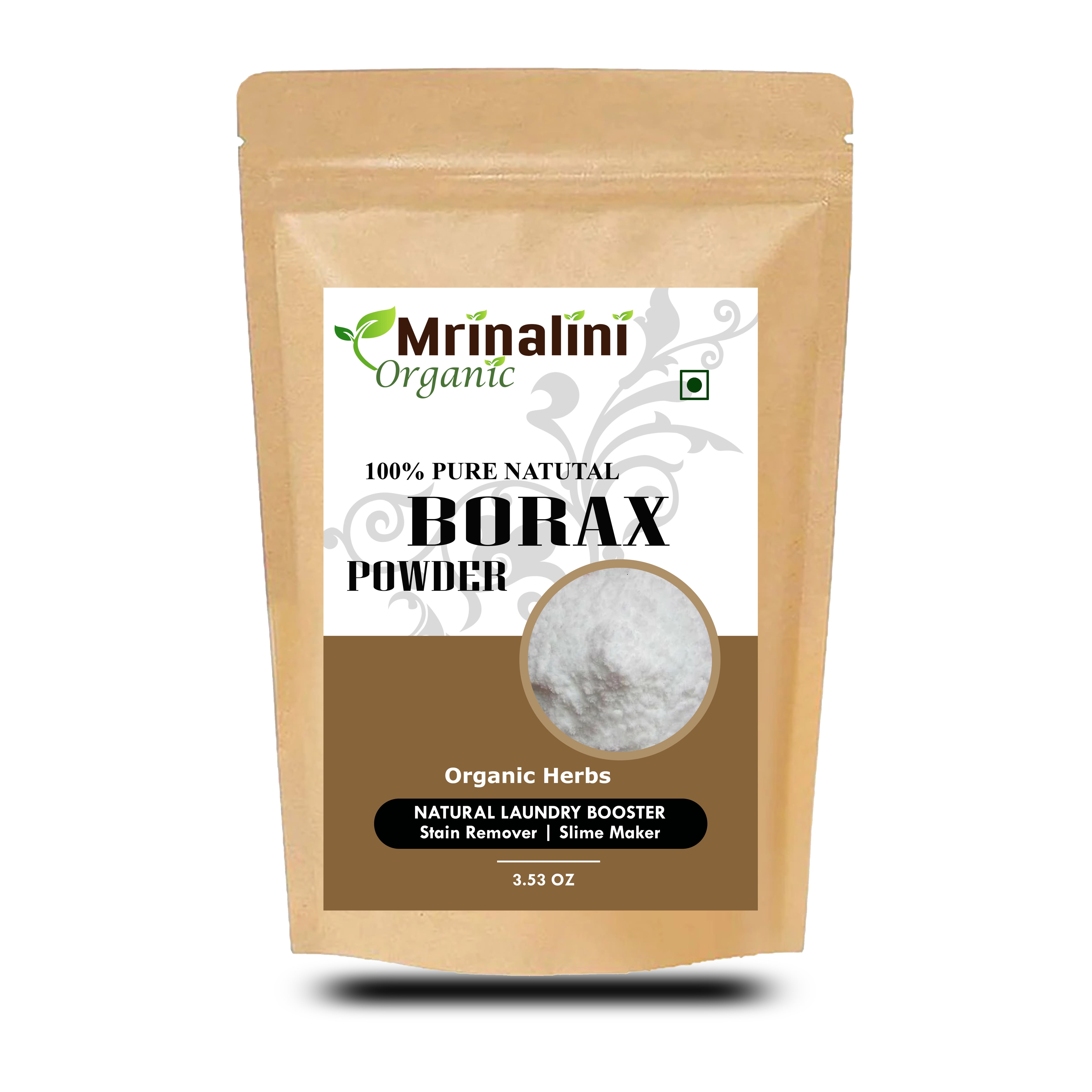 MRINALINI Organic Borax Detergent Booster Powder, Slime Activator ...