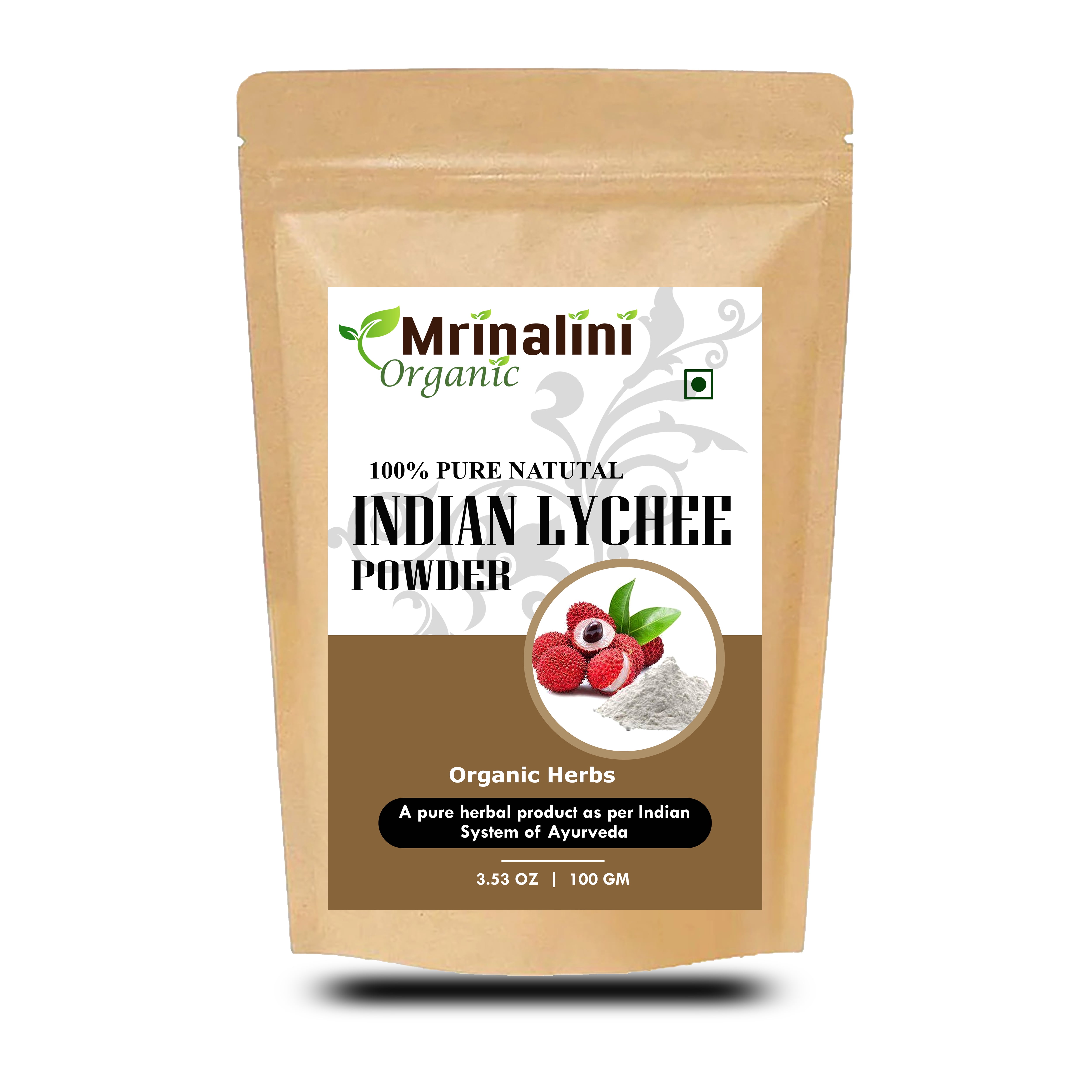 MRINALINI Organic LYCHEE (litchi) Powder Natural Spray Dried Vitamin A ...