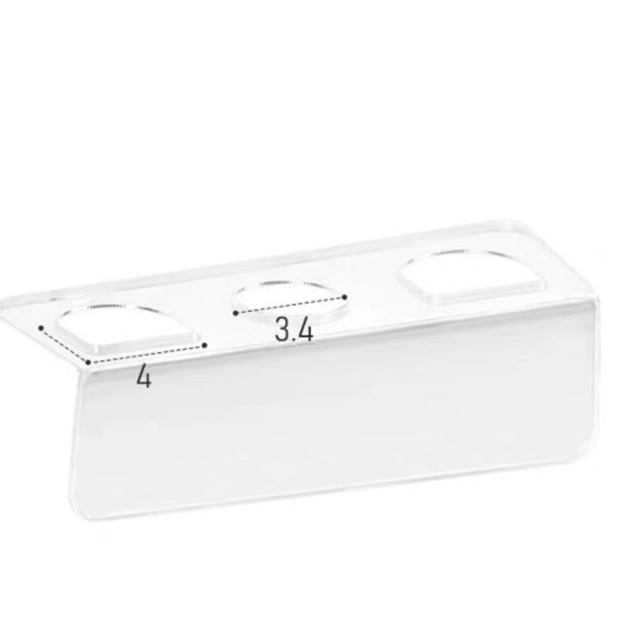 MRLESS 1 Set Adhesive Hair Comb Holder Organizer Bathroom Hair Brush ...