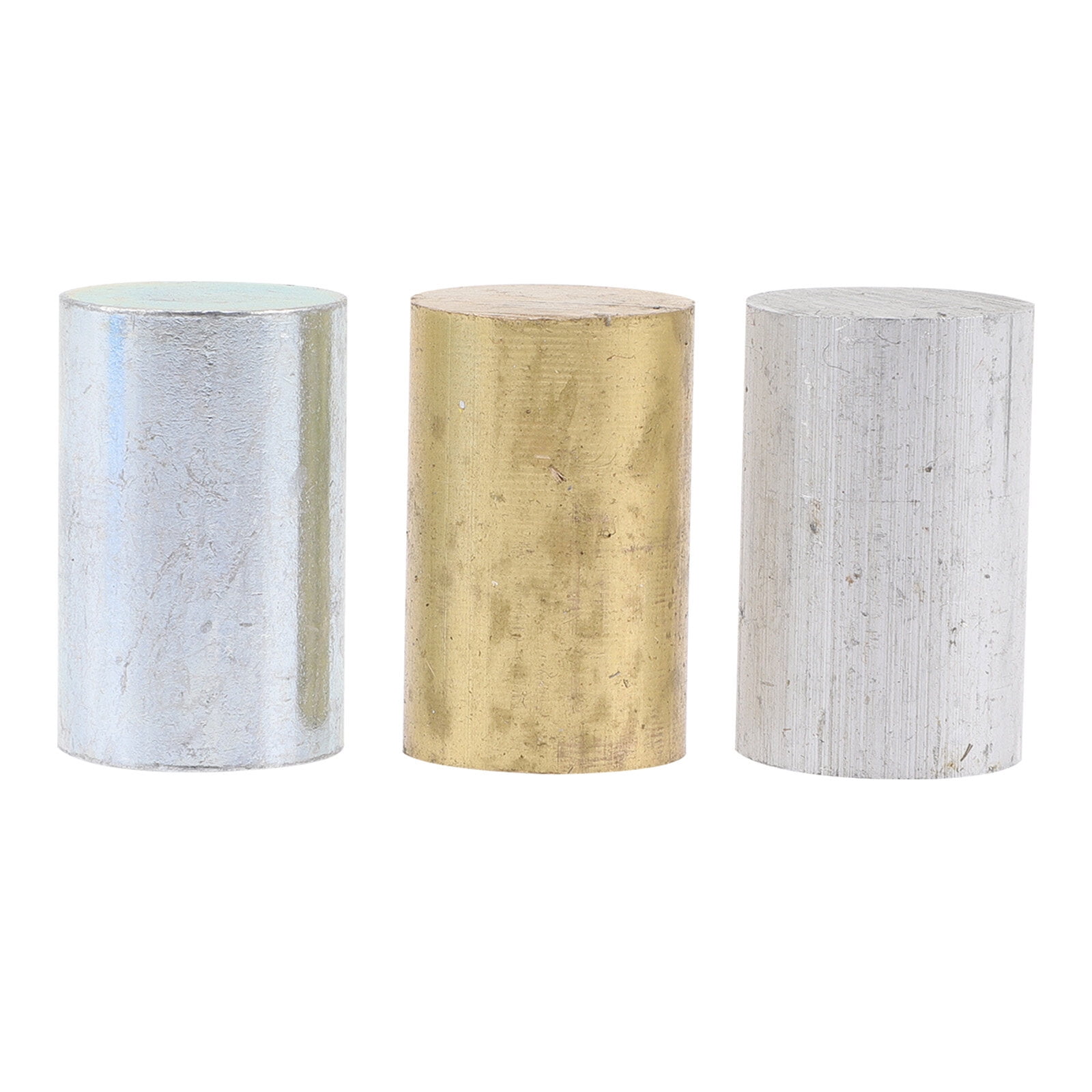 1 Set of Assorted Colored Metal Cylinders for Portable Density Teaching ...