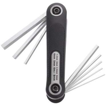 Southwire HEX-8 8-Piece Steel Body Folding Hex Key Allen Wrench Set; 3/ ...