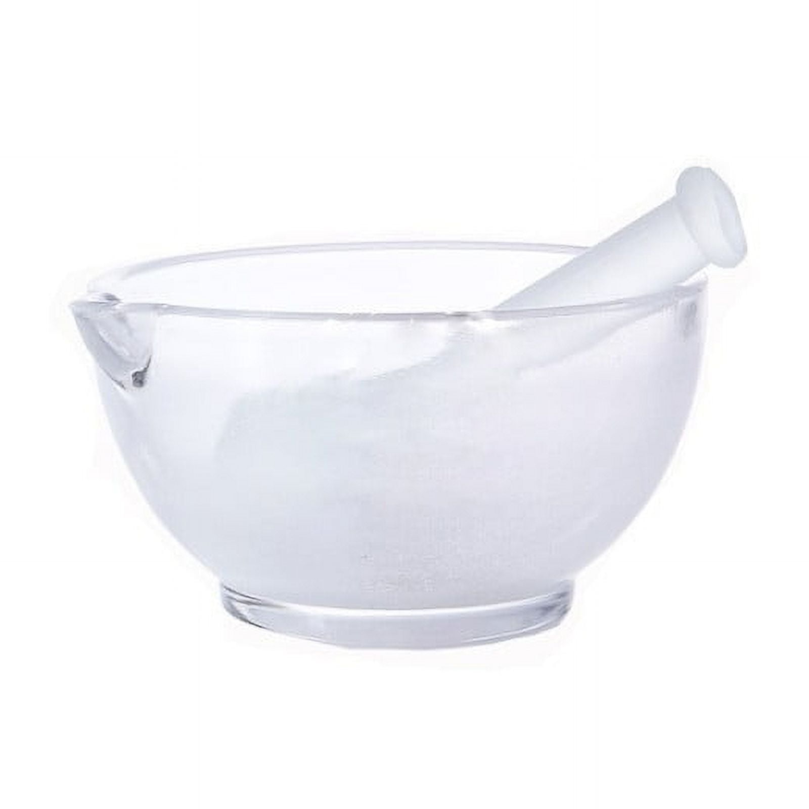 MRLESS 1 Set Glass Mortars and Pestle and Bowl Mixer Grinding Tools for ...