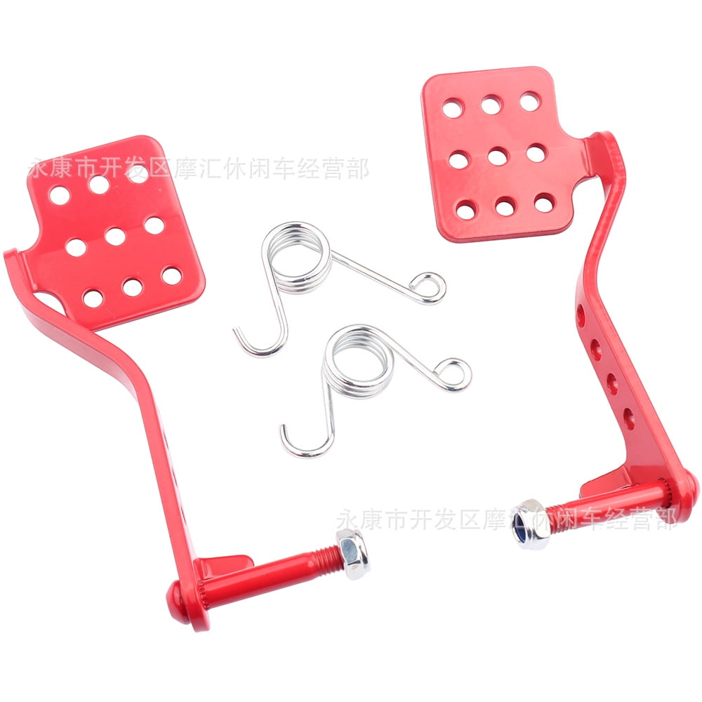 MRLESS 1 Set Of Go Kart Brake Throttle Pedal Modified Go Cart Pedals Go ...