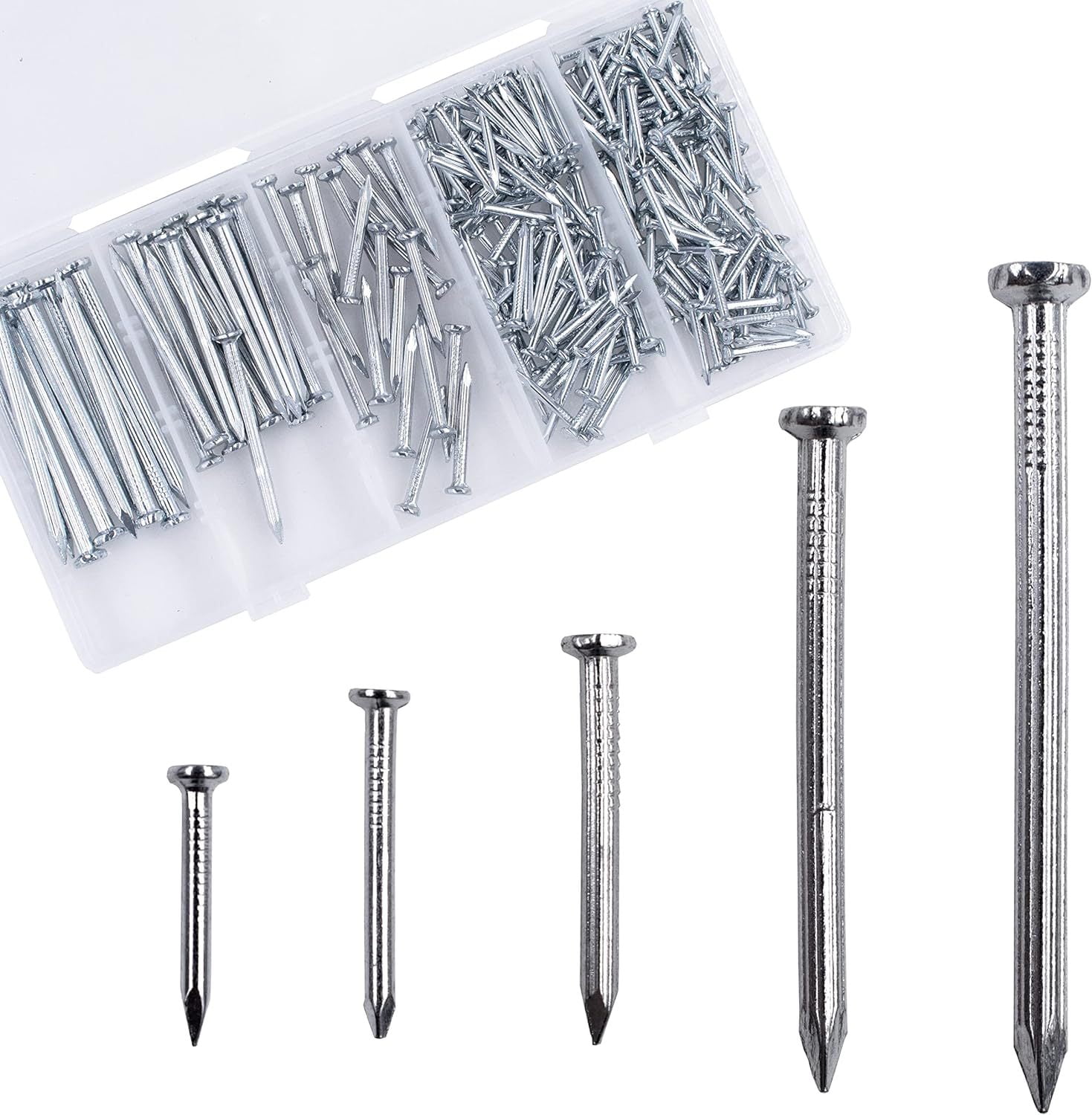 MRLESS 1 Set Of Hardware Nails Multi-Size Nails For Wall Hangings ...