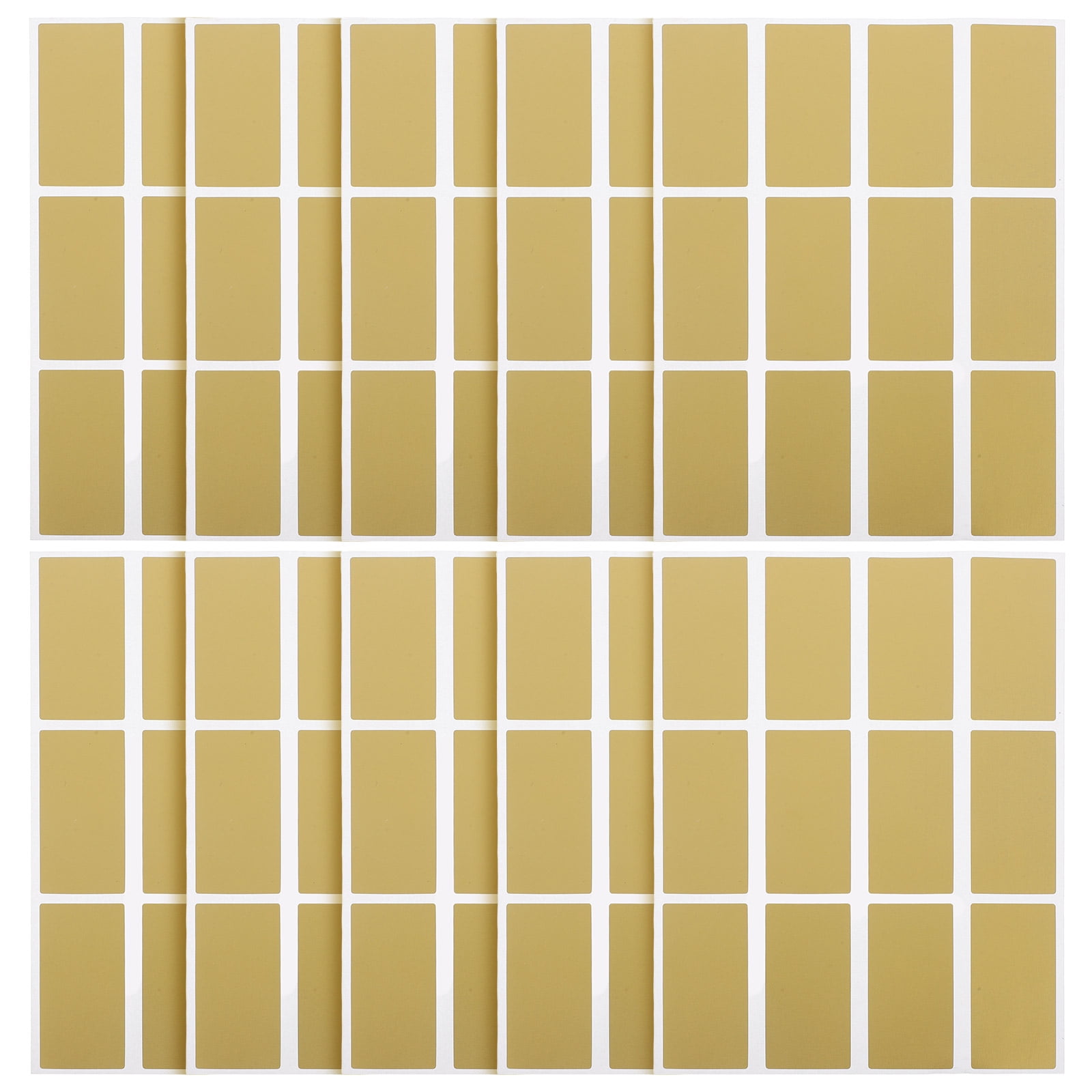 MRLESS 10 Sheets Of Creative Birthday Card Scratch Off Stickers Hidden ...