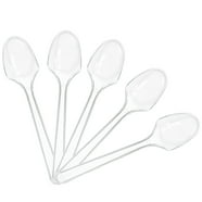 Joyserve Clear Plastic Forks and Spoons, 360 Pack, Durable Disposable ...