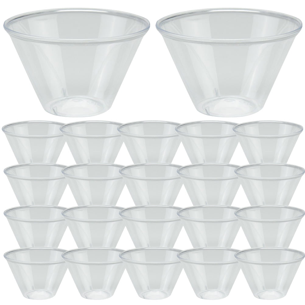 MRLESS 100 Disposable Plastic Medicine Cups for Tasting and Parties ...