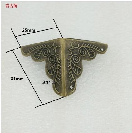 MRLESS 100pcs Decorative Box Corners Chest Edge Guards Vintage Edge ...