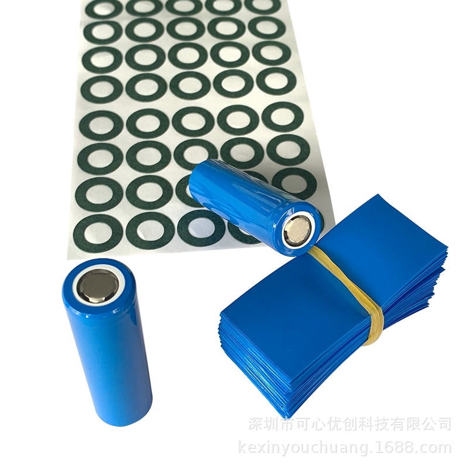 MRLESS 100pcs Heat Shrink Tubing for diy Battery Packs PVC Material ...