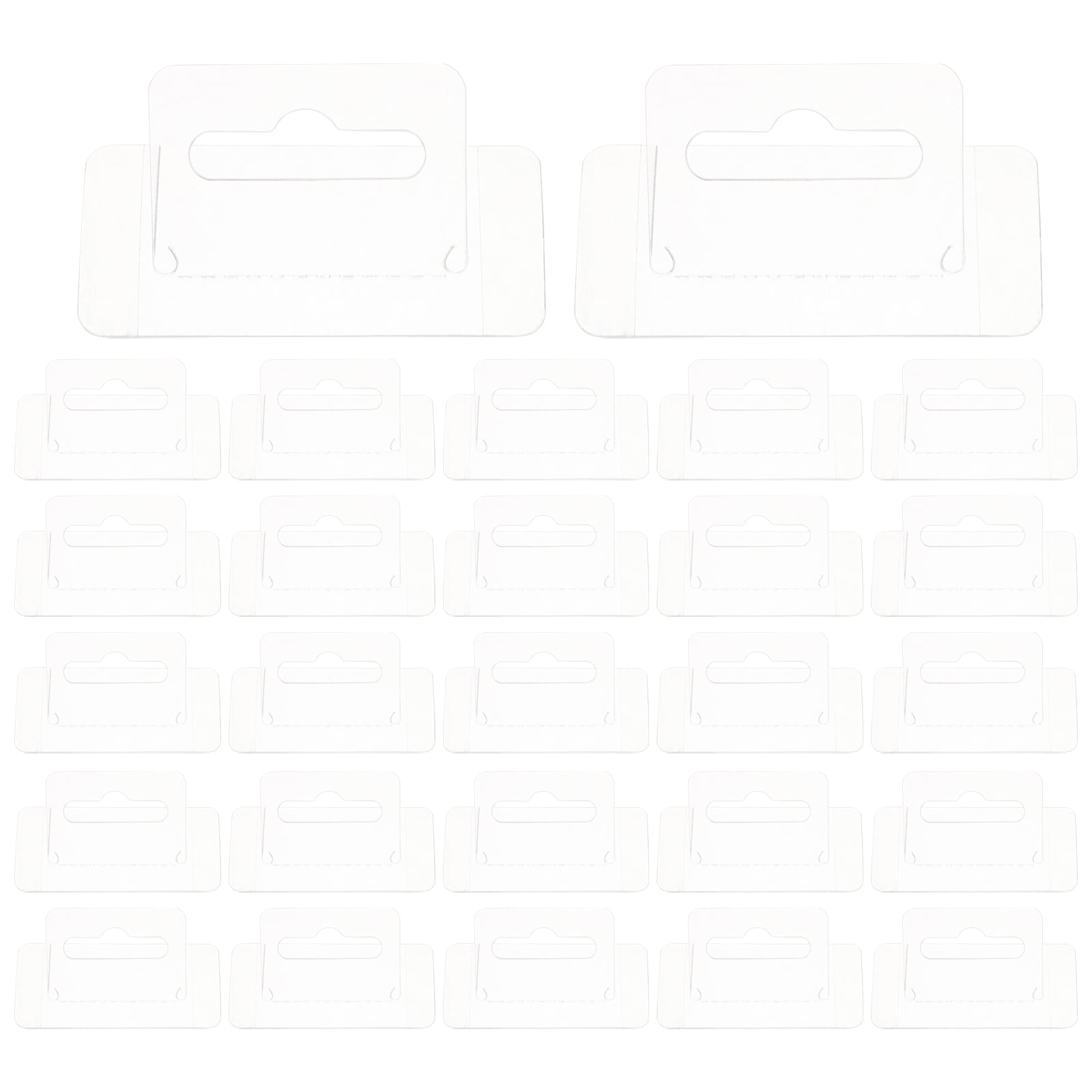 MRLESS 100pcs Slot Hole Hang Tabs Self Adhesive Hanging Tabs Heavy Duty ...