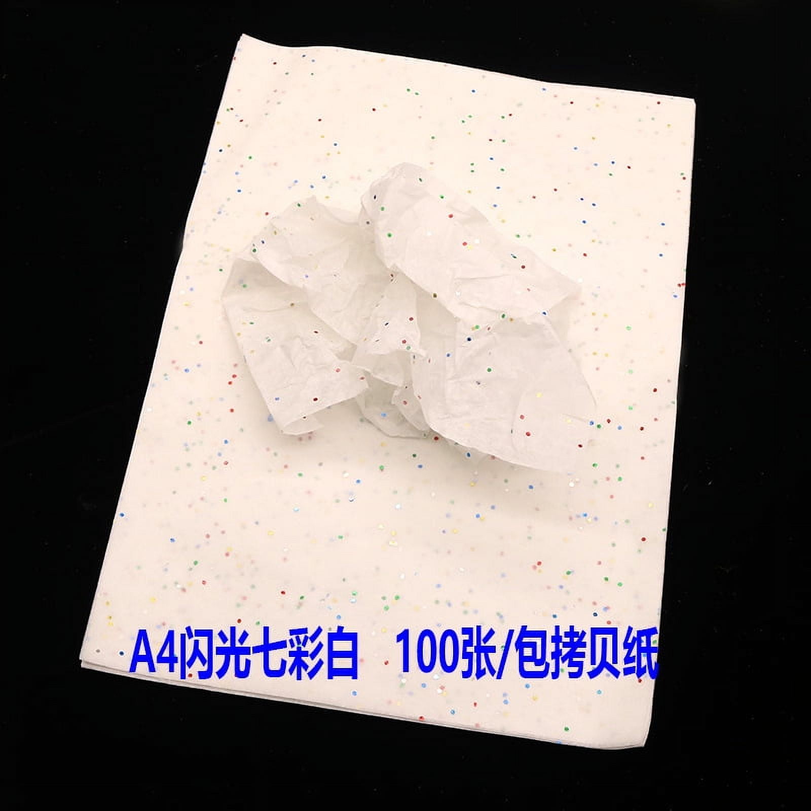 MRLESS 100pcs Sparkling Tissue Paper For Clothing Wrapping Shiny ...