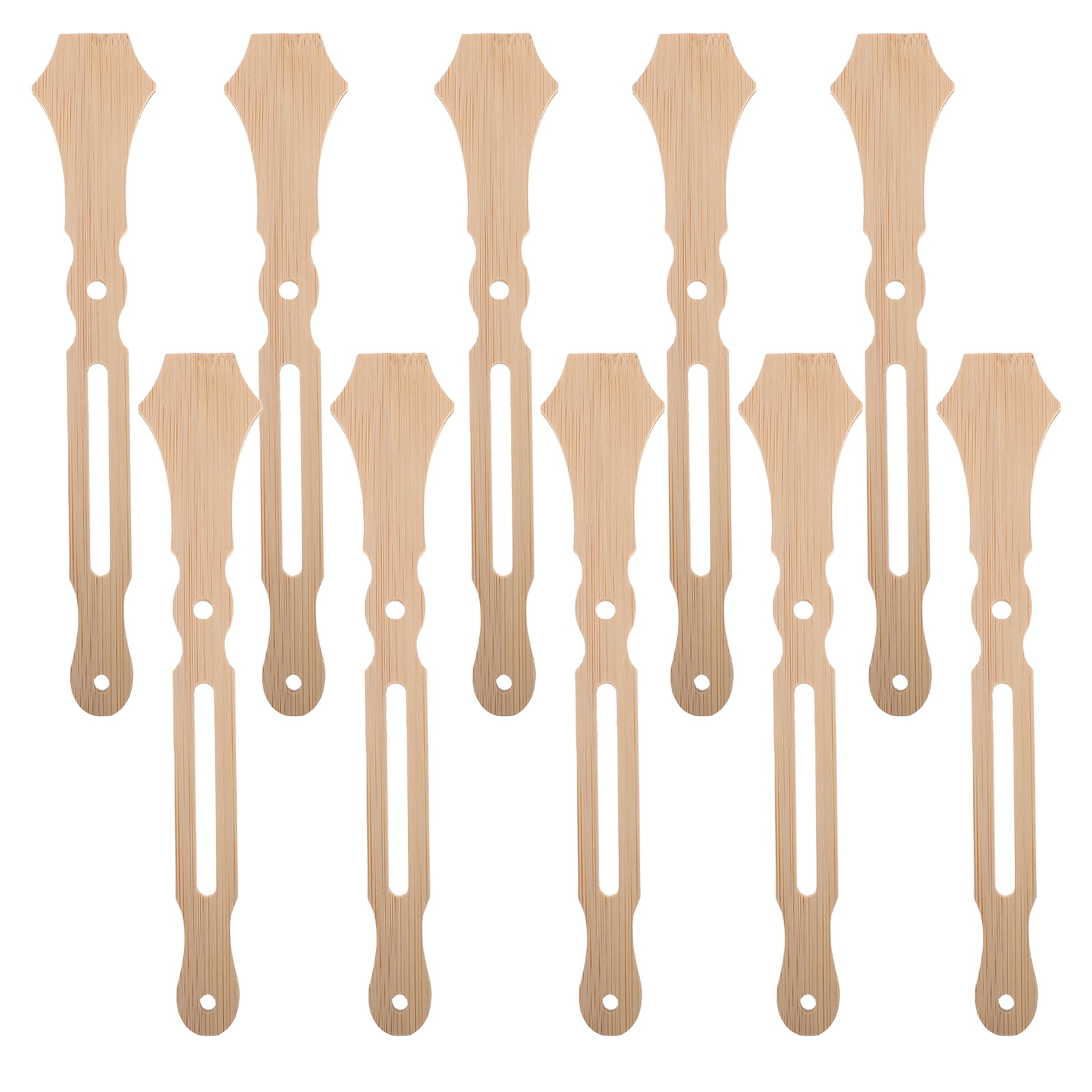 GOOHOCHY DIY Handheld Fan Sticks Bamboo Craft Supplies for Wedding Fans ...