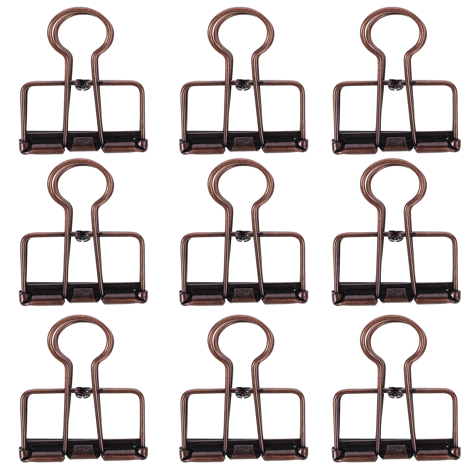MRLESS 10Pcs Metal Binder Clips for Office/Home Document Fixing ...