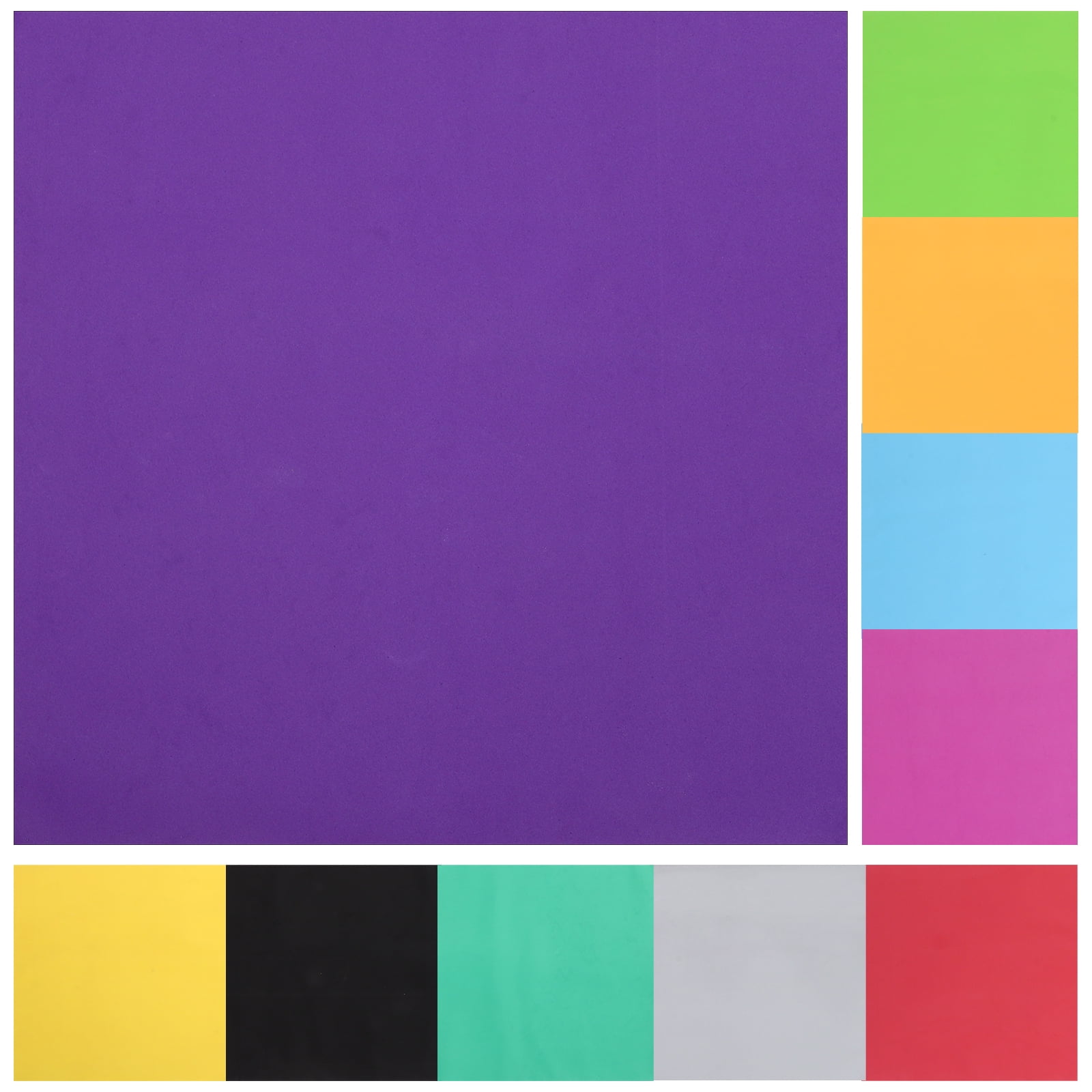 MRLESS 10-Pack EVA Foam Sheets, 1mm Thick, Ideal for DIY Crafts and ...
