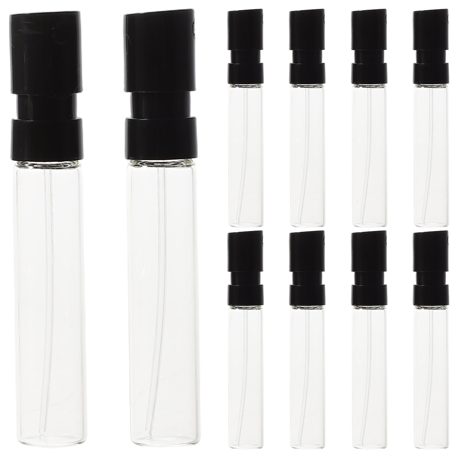 MRLESS 10pcs 2ml Glass Perfume Sample Vials Mini Cologne Spray Bottle ...