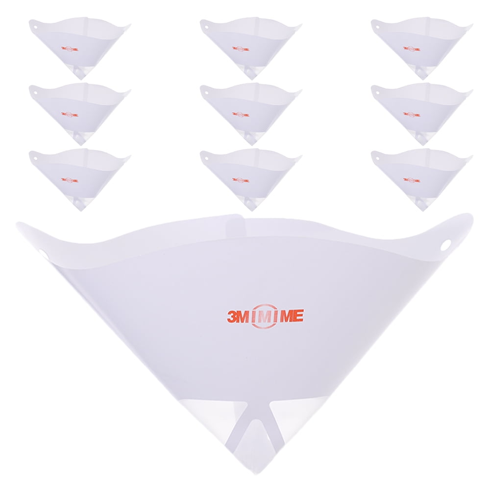 MRLESS 10pcs 300-Mesh Oil Paint Filter Paper Funnel Disposable Paper ...