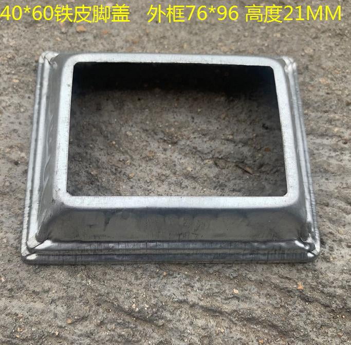 MRLESS 10pcs Iron Balcony Railing Post Covers, Decorative Stair Railing ...