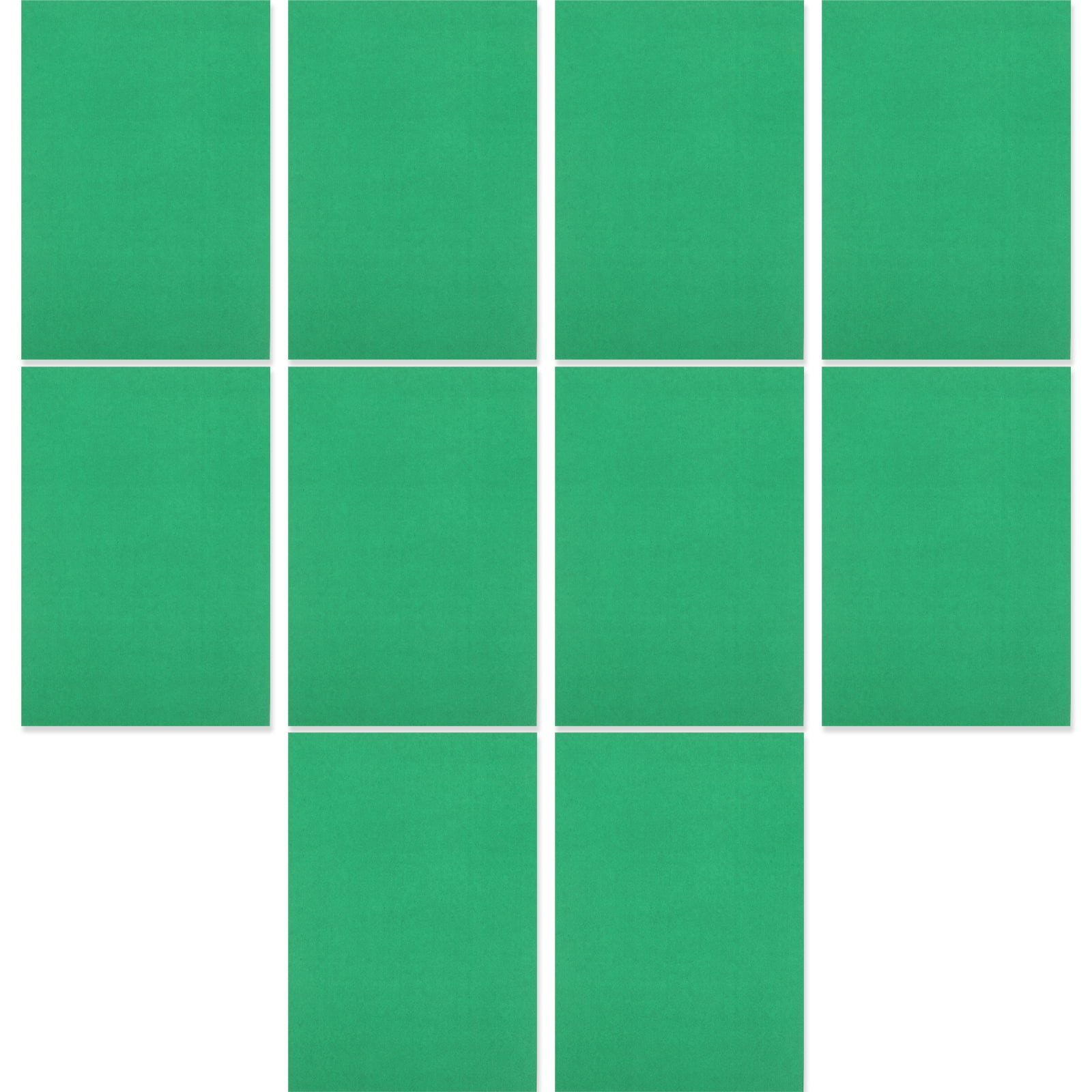 MRLESS 10pcs Green Cardstock Colored Cardstock A4 Size Dark Green ...