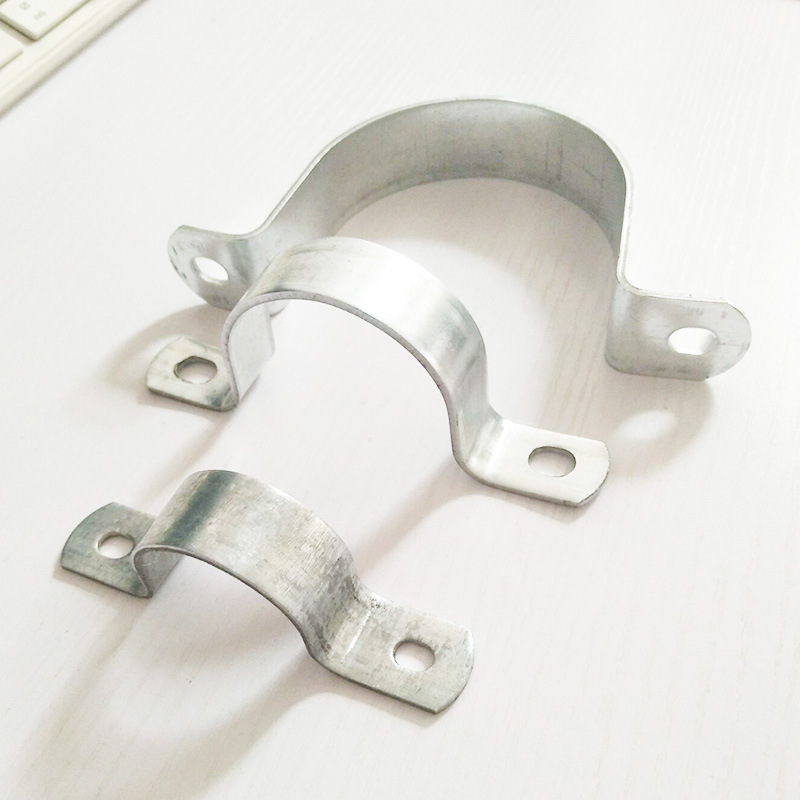 MRLESS 10pcs Stainless Steel U Bracket Pipe Strap Clamps Rigid Pipe ...