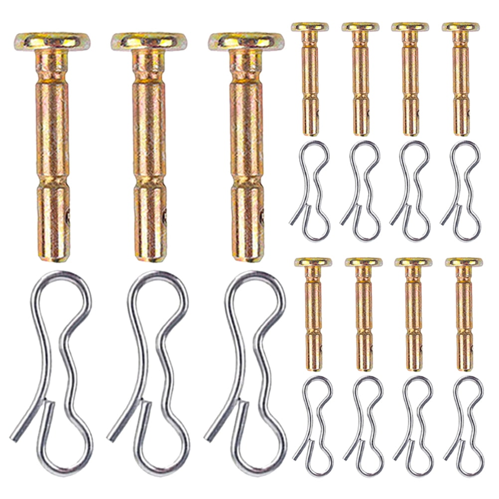 MRLESS 12 Set Cotter Pins And Shear Pins Set For Snow Blower Heavy-Duty Metal Parts For Snow ...