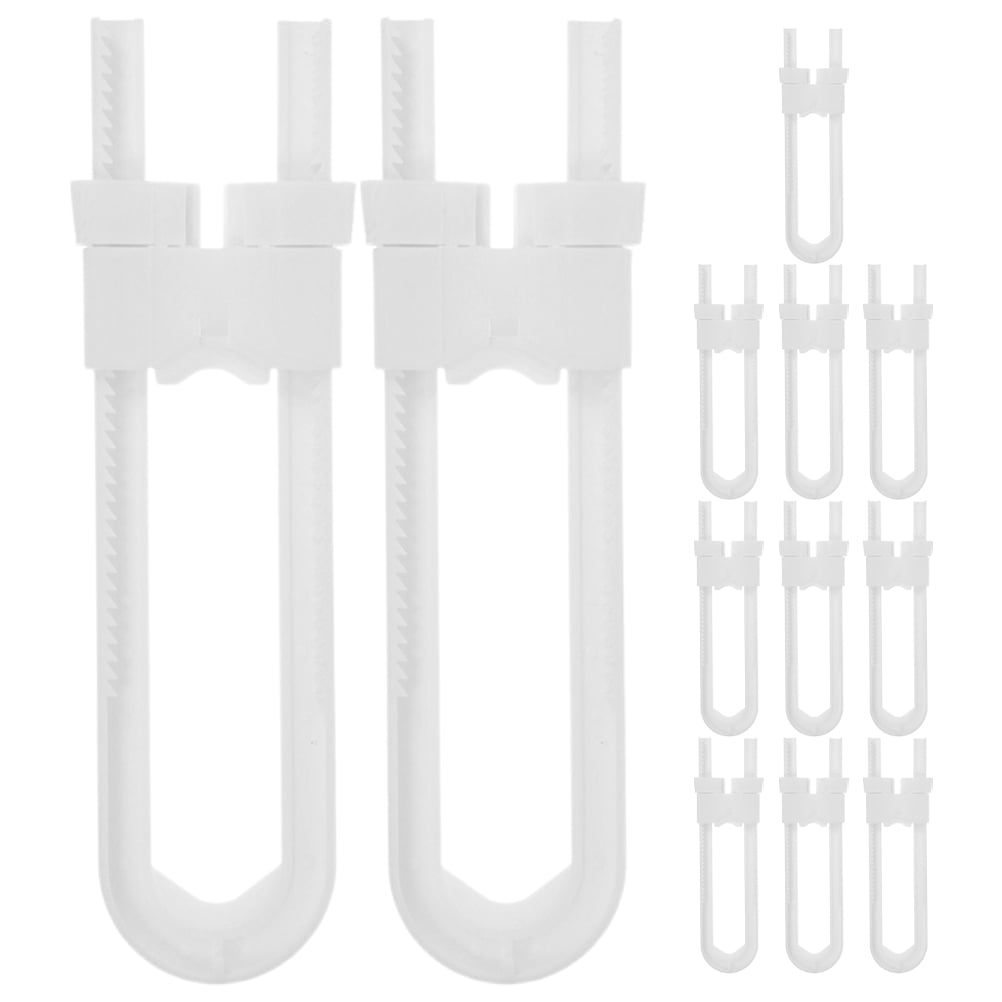 MRLESS 12pcs Child Safety Locks For Cabinets And Drawer U-Shaped ...