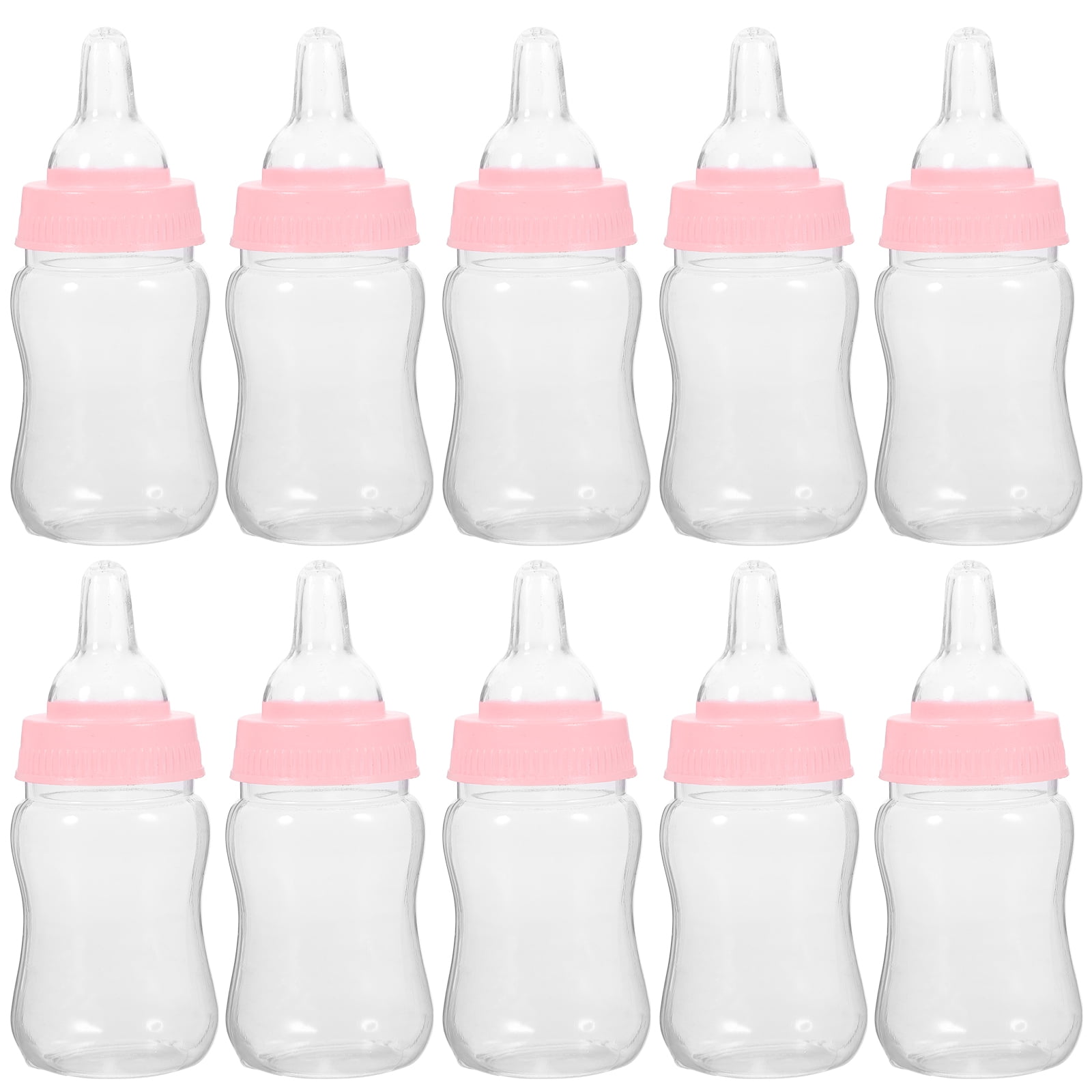 MRLESS 12pcs Mini Candy Bottle Baby Shower Favors - Pink - Walmart.com
