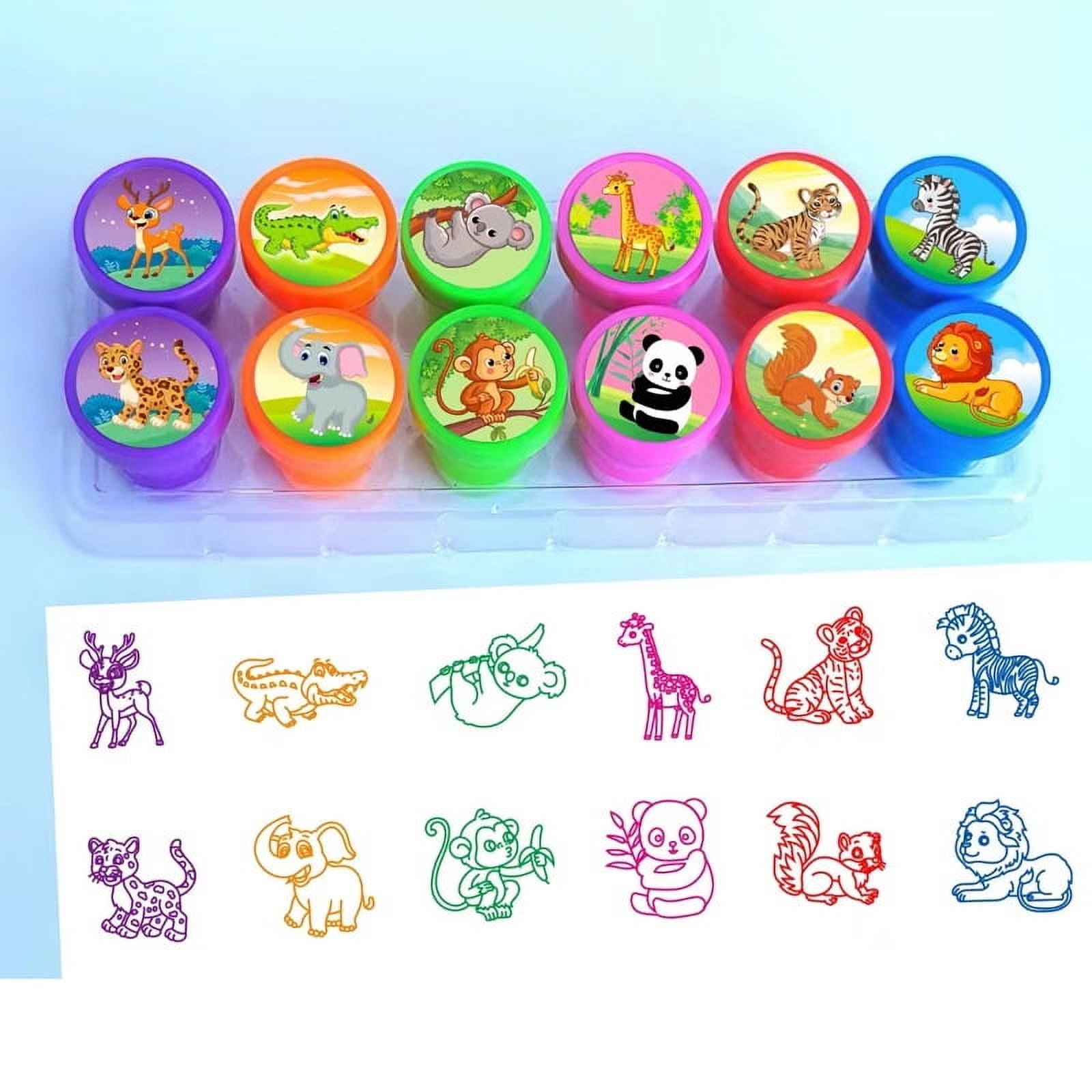 MRLESS 12pcs Teacher Stamp Sets Self Inking Stamps for Toddlers ...