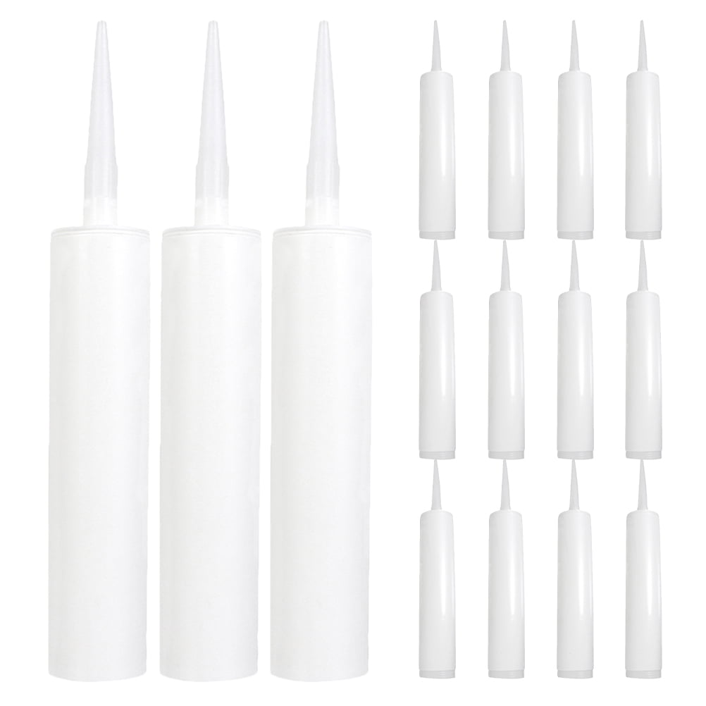 MRLESS 15pcs Caulking Sealant Tubes Empty Caulk Tubes Fillable Sealant ...