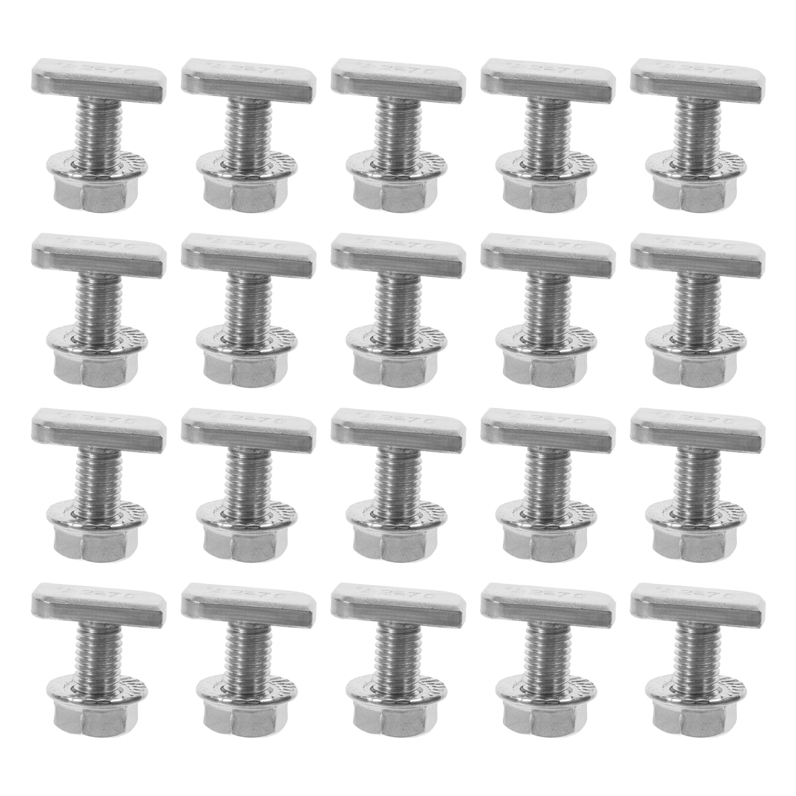 MRLESS 20 Sets Stainless Steel Screws, Nuts, Bolts, and Spring Washers ...