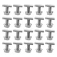 MRLESS 20 Sets Stainless Steel Screws, Nuts, Bolts, and Spring Washers ...