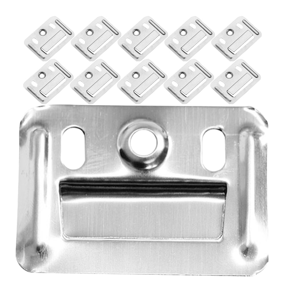 MRLESS 200 Pieces Wall Panel Clamps for Furniture - Integrated Fixing ...