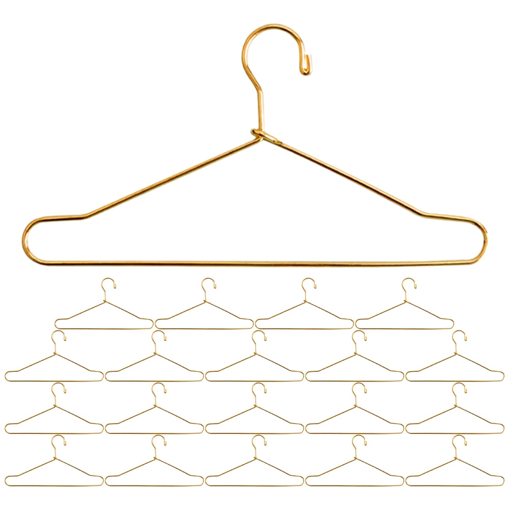 MRLESS 20pcs Doll Clothes Hanger Metal Doll Outfit Hanger Wardrobe Doll ...