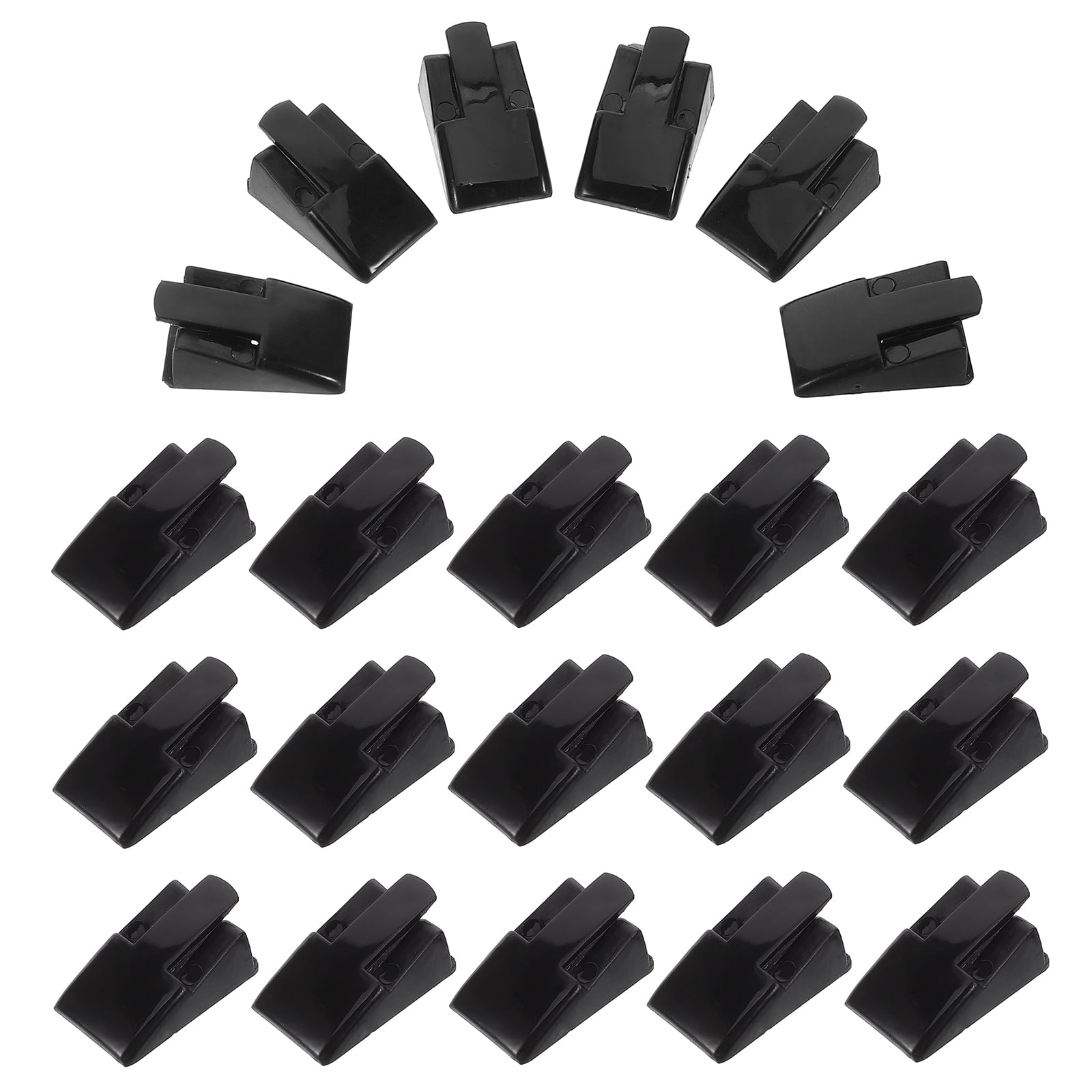 MRLESS 20pcs Elegant Plastic Ring Holder Display Jewelry Organizer ...