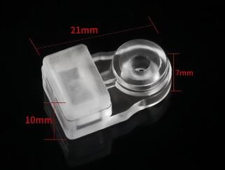 MRLESS 20pcs Transparent Mirror Holder Clips For Cabinet Doors And ...