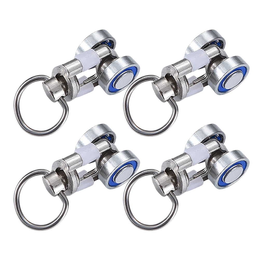 MRLESS 20pcs Window Curtain Gliders Zinc Alloy Drapery Rollers Window ...