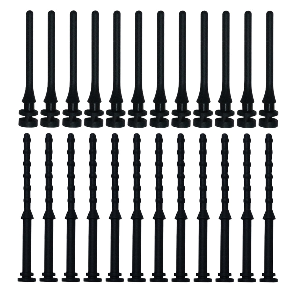 MRLESS 24pcs Black Silicone PC Fan Screws for Cooling & Noise Reduction ...