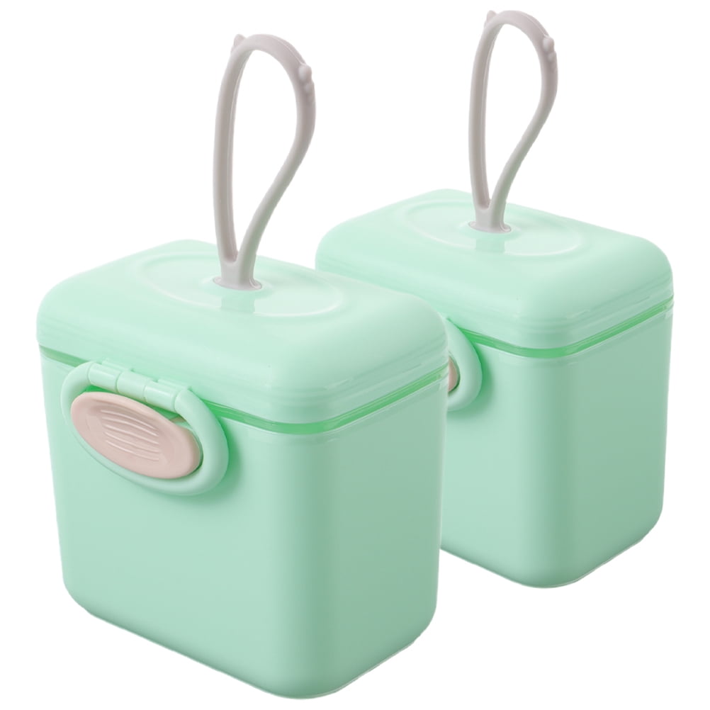 2Pcs Portable Formula Dispenser for Travel Milk Powder Holder Infant ...