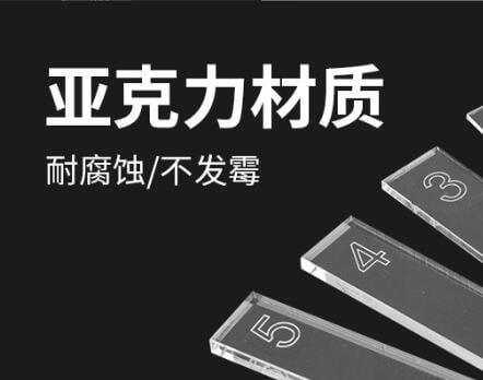 MRLESS Set of 2 Acrylic Baking Rulers for Precise Thickness Measurement ...